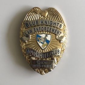 Blue Knights® Badge Full Size · Blueknightsales.com Chapter NY9