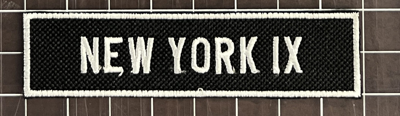 Embroidered Name/Title Bars · Blueknightsales.com Chapter NY9